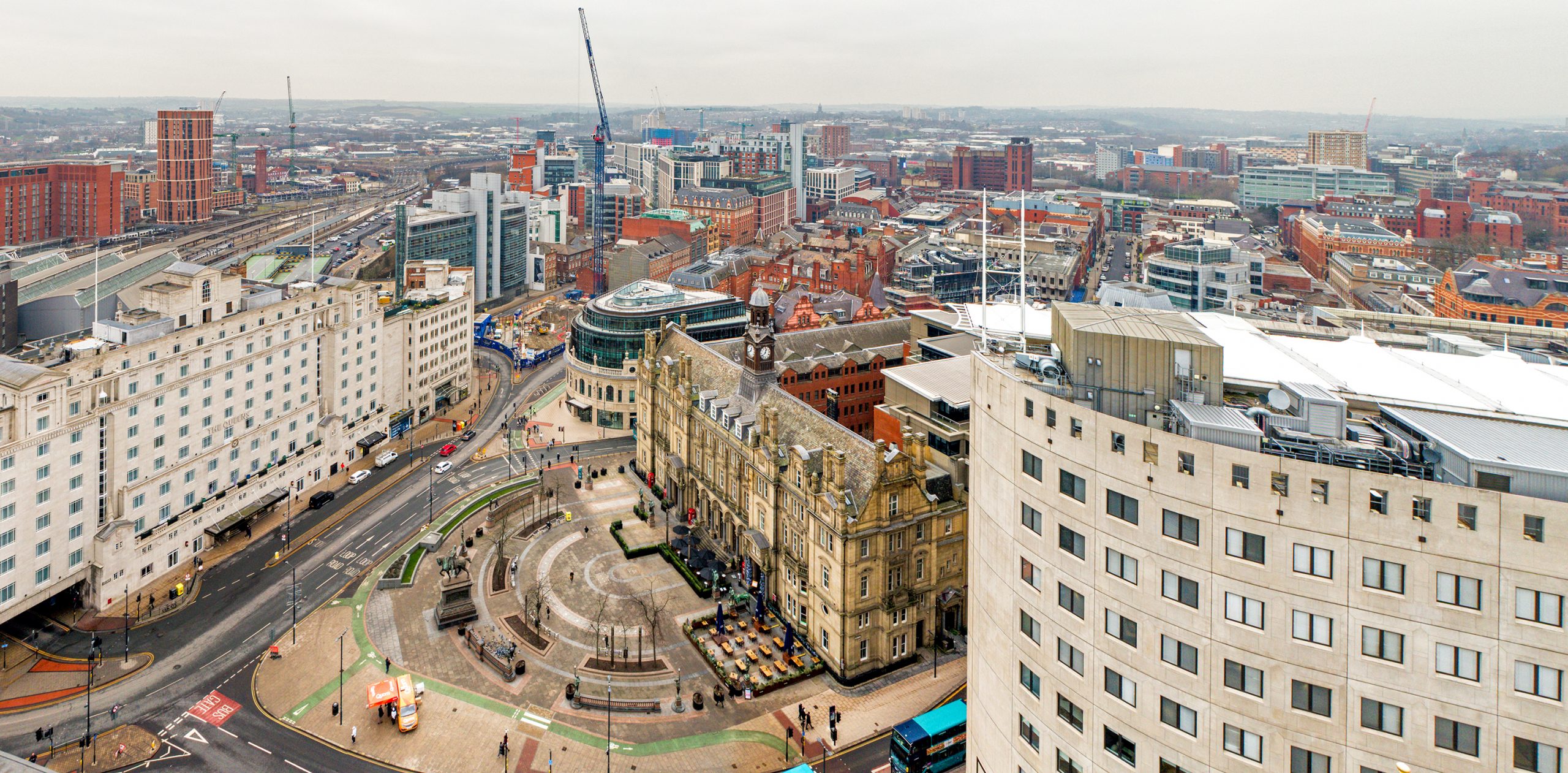 CONSTRUCTION WORK NOW ADVANCING AT PIONEERING LEEDS CITY CENTRE OFFICE ...